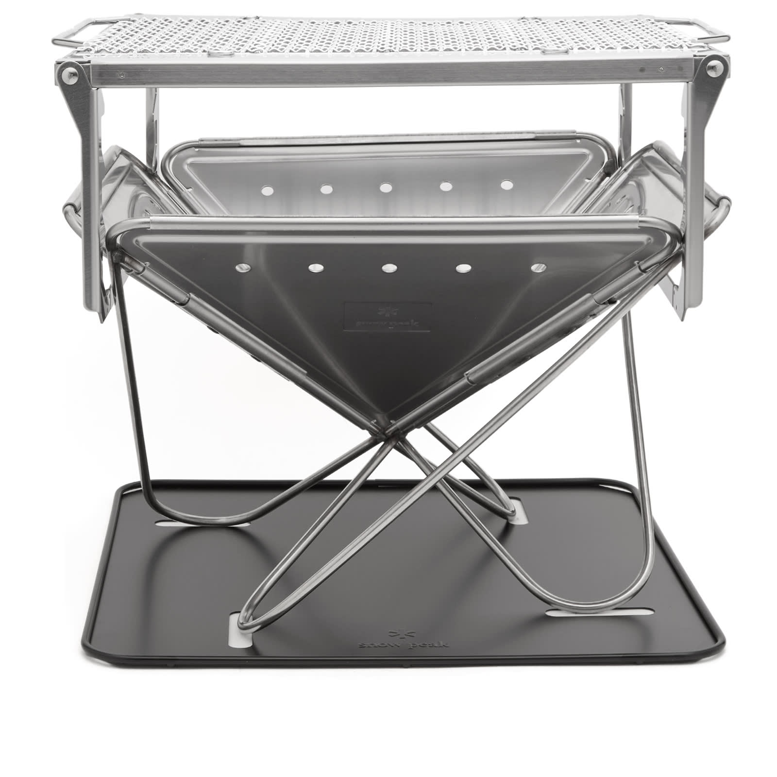 Snow Peak Takibi Fire & Grill Set Silver | END. (ES)