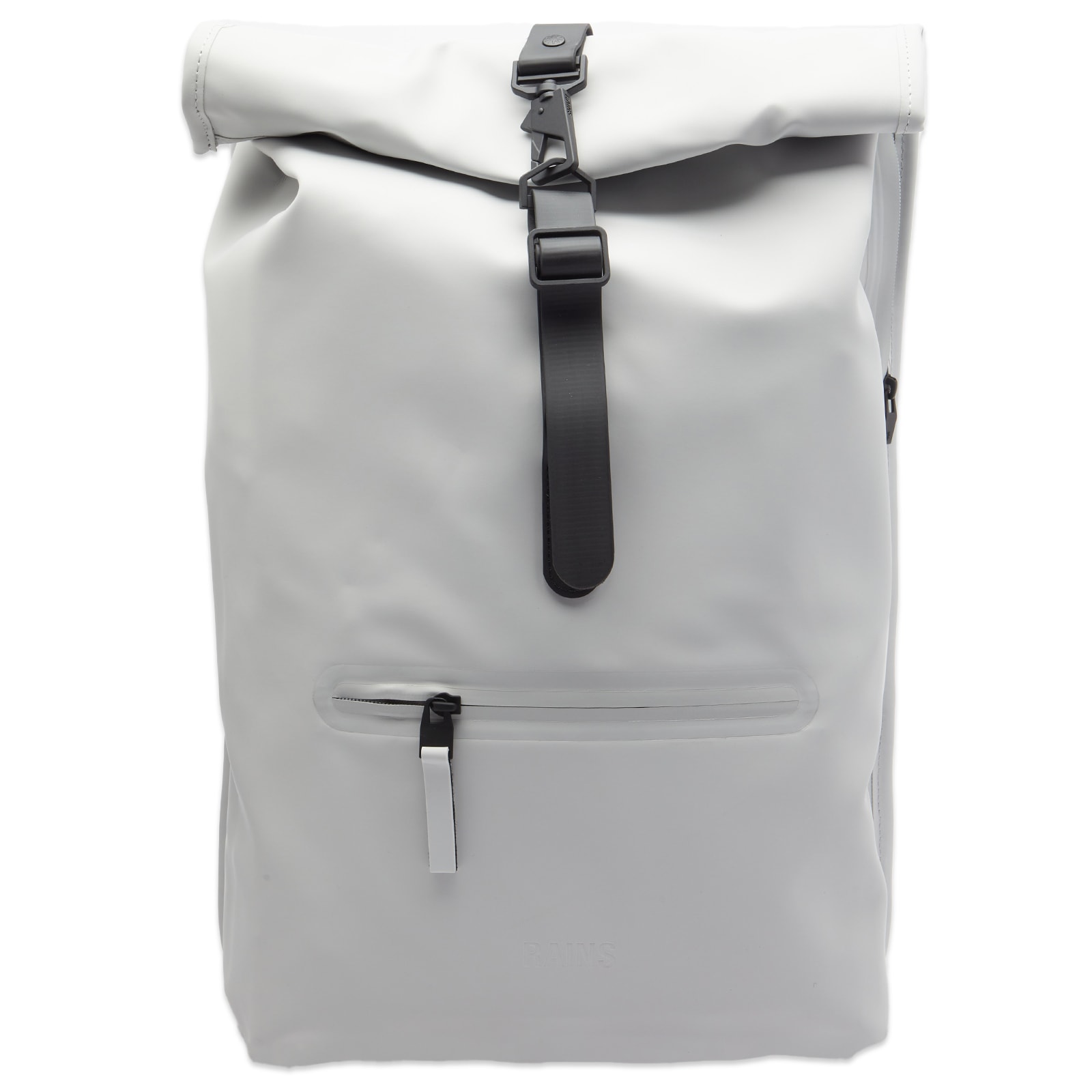 RAINS Rolltop Rucksack Ash | END. (GB)