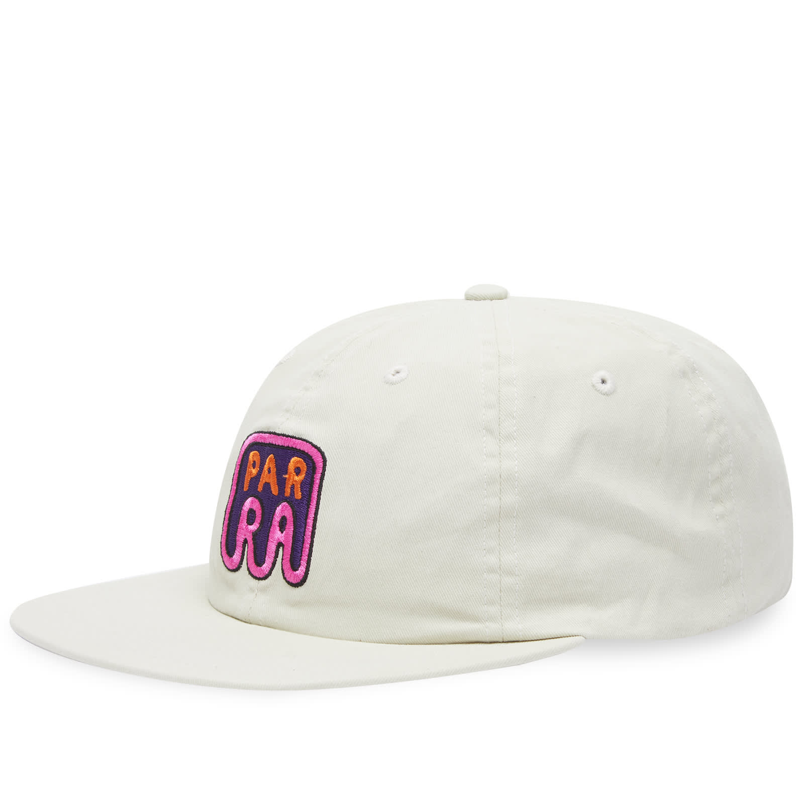 By Parra Fast Food Logo 6 Panel Cap Off White | END. (AR)