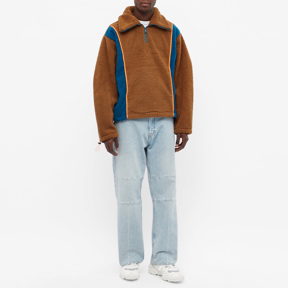ADER Error Zip Neck Fleece Multi | END.