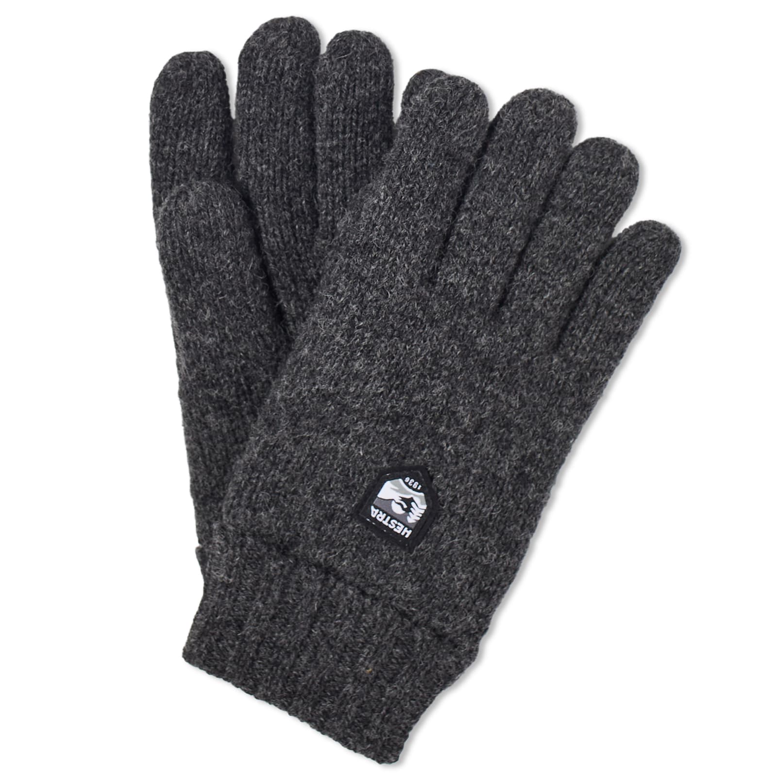 Hestra Basic Wool Glove Charcoal | END. (GB)