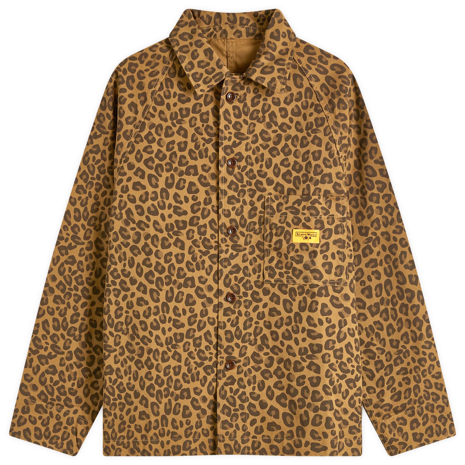 Service Works Leopard FOH Jacket Brown | END. (US)