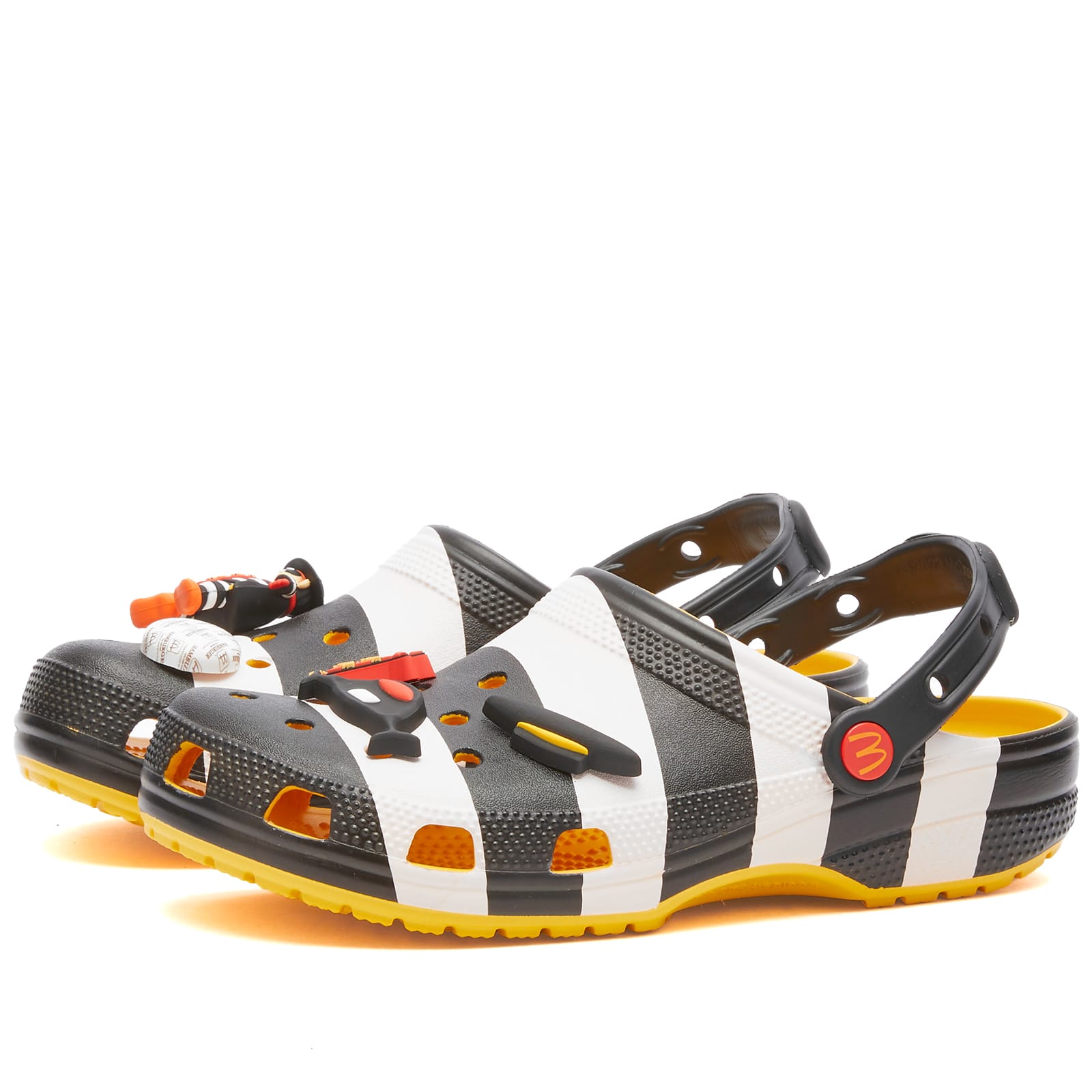 Crocs x McDonalds Hamburglar Classic Clog Black & White | END.
