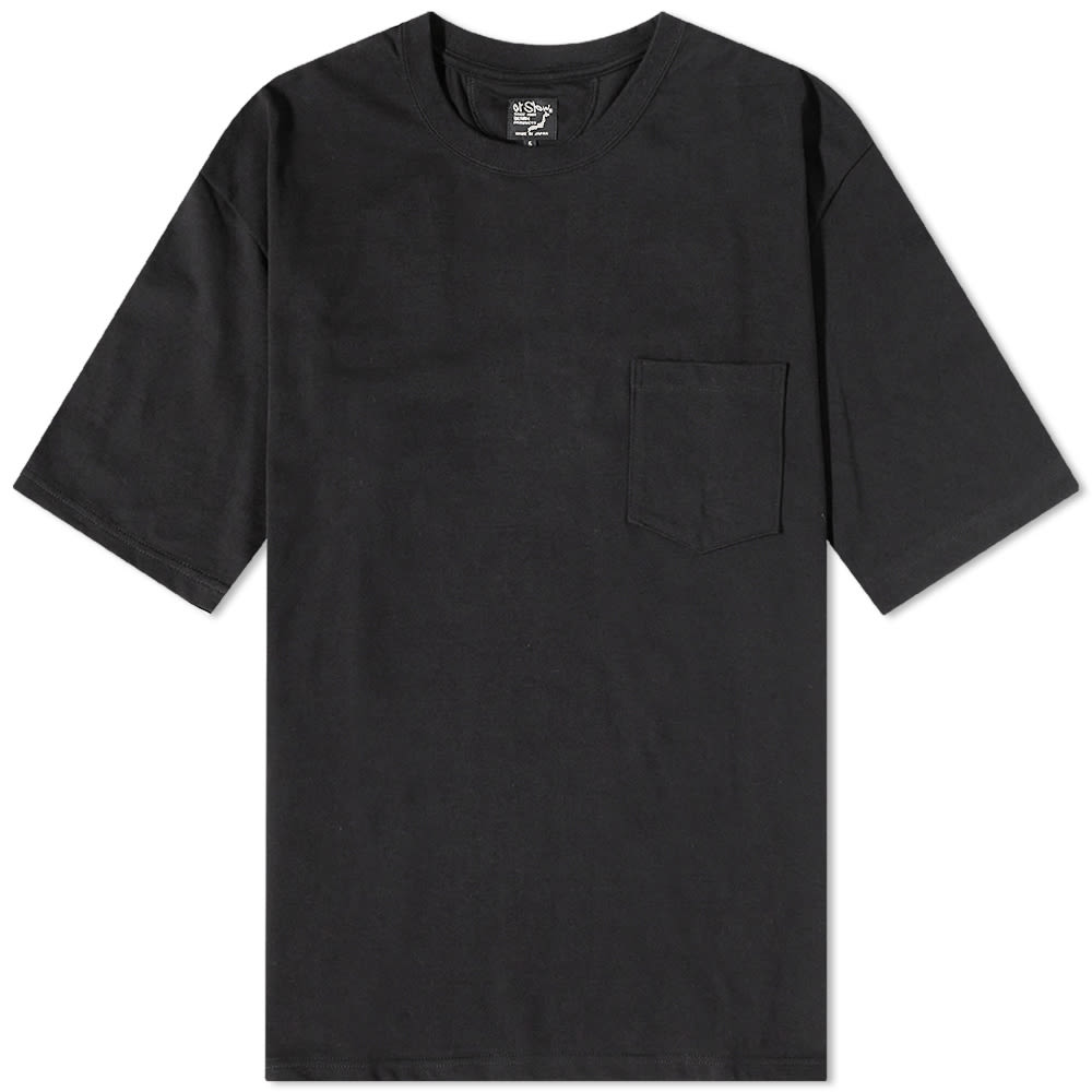 orSlow Pocket T-Shirt Black | END. (GB)