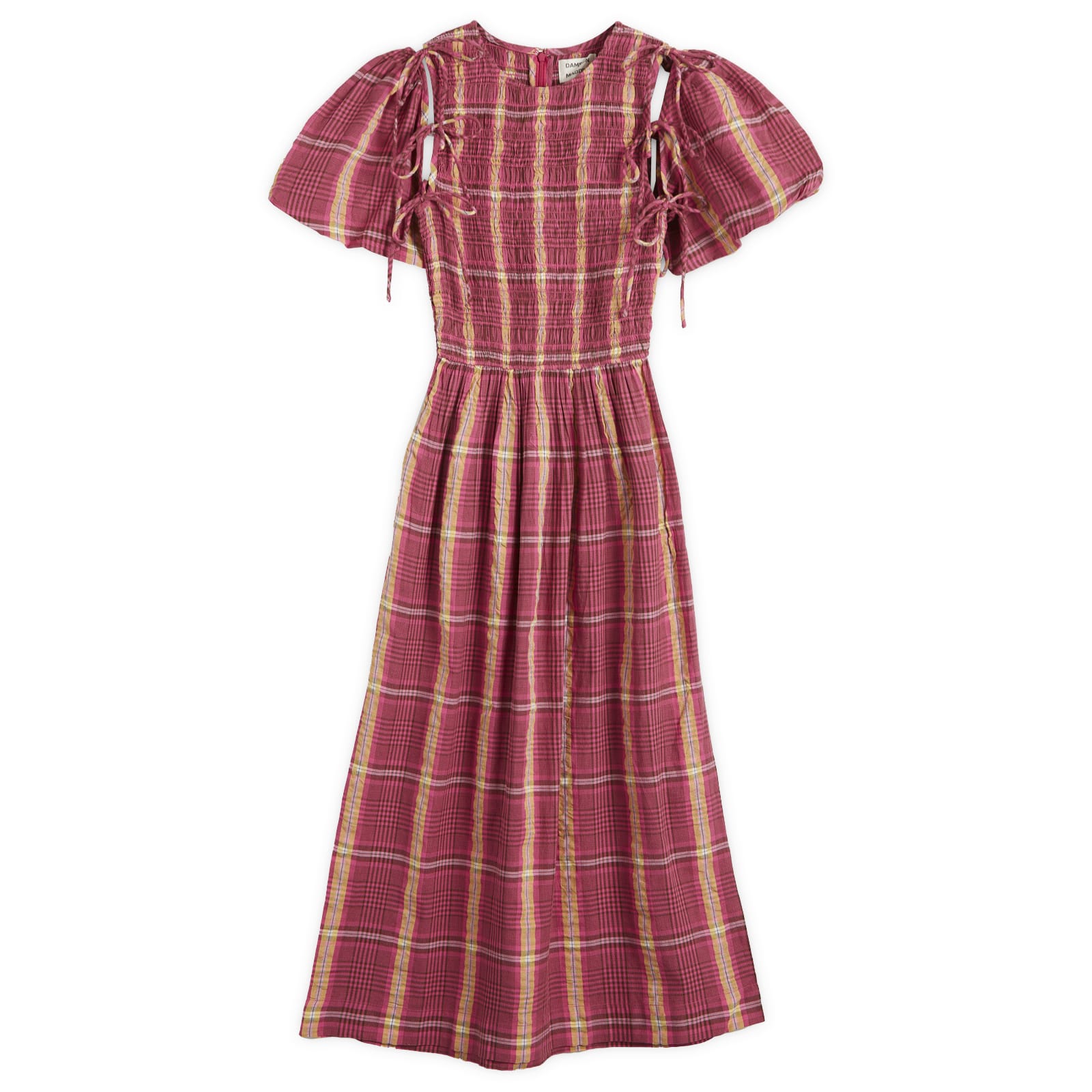 Damson Madder Becca Midi Dress Pink | END. (US)