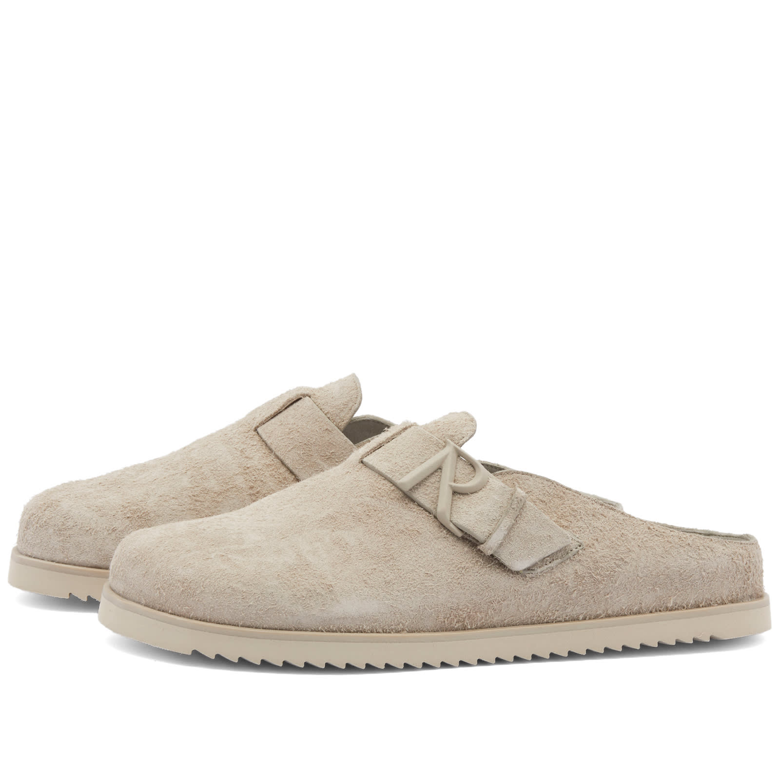 Represent Initial Suede Mule Cashmere | END.