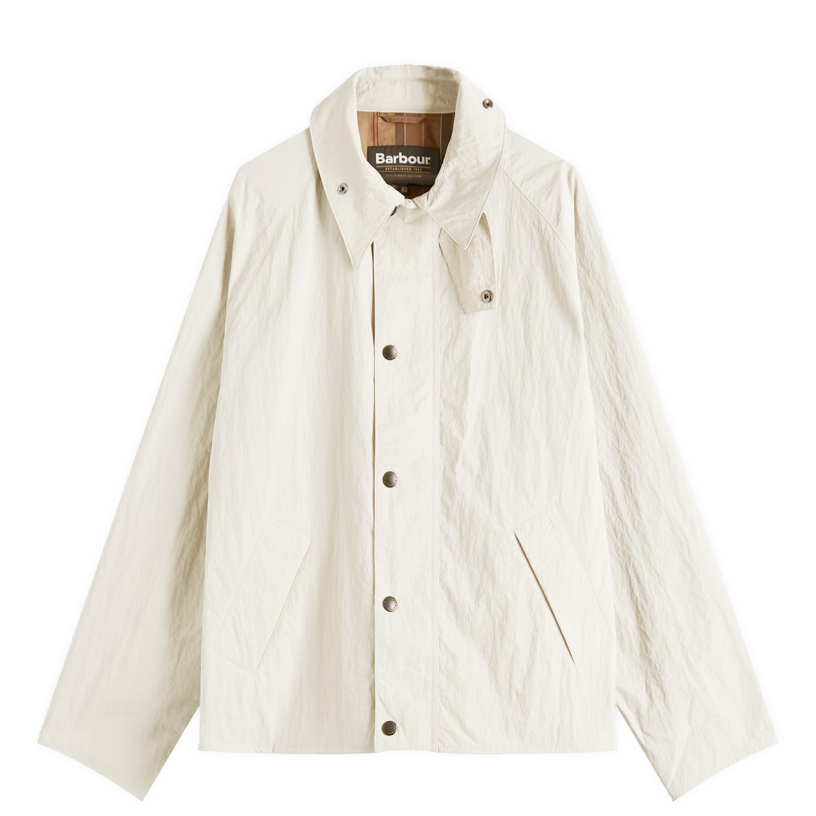Barbour Transport Lightweight Showerproof Jacket Mist | END. (US)