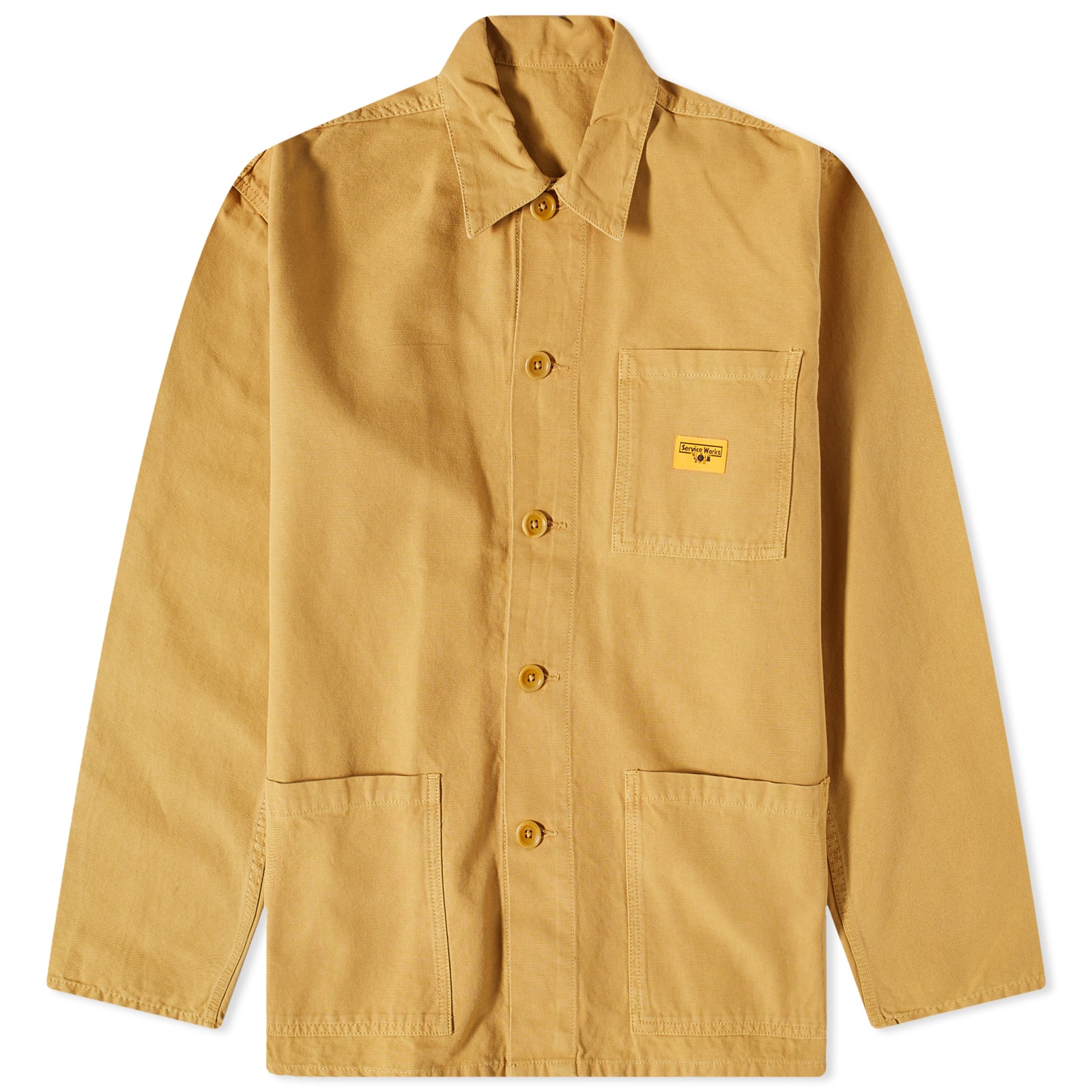 Service Works Canvas Coverall Jacket Tan | END. (US)