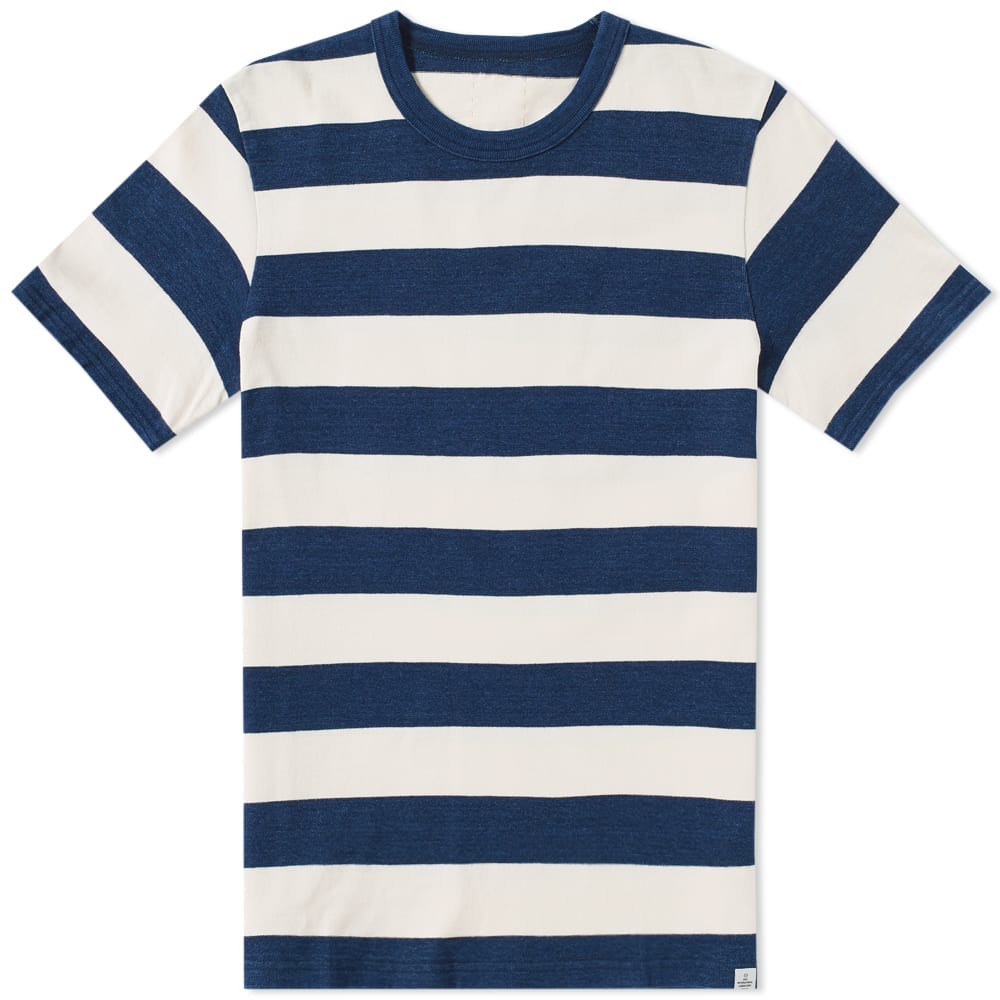 Visvim Wide Border Tee Indigo | END. (US)