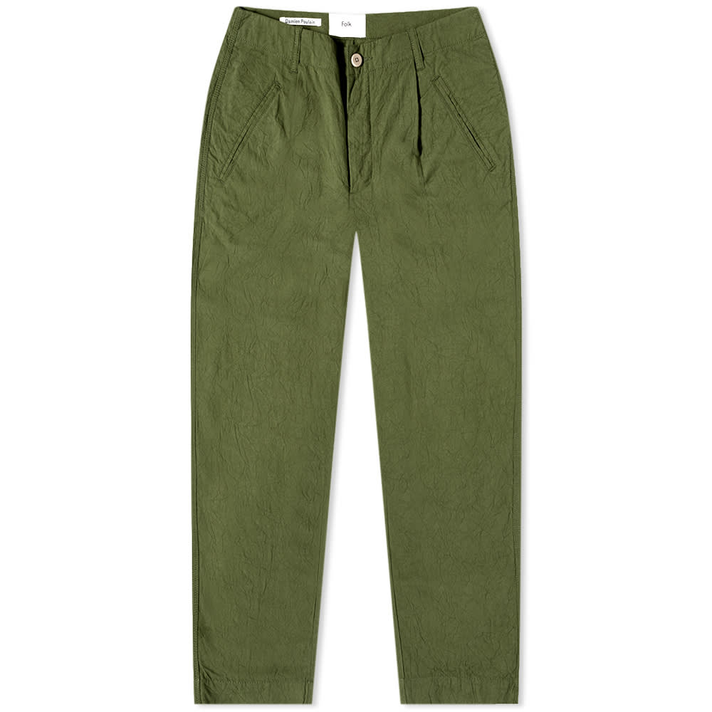Folk Assembly Pant Green | END. (GB)