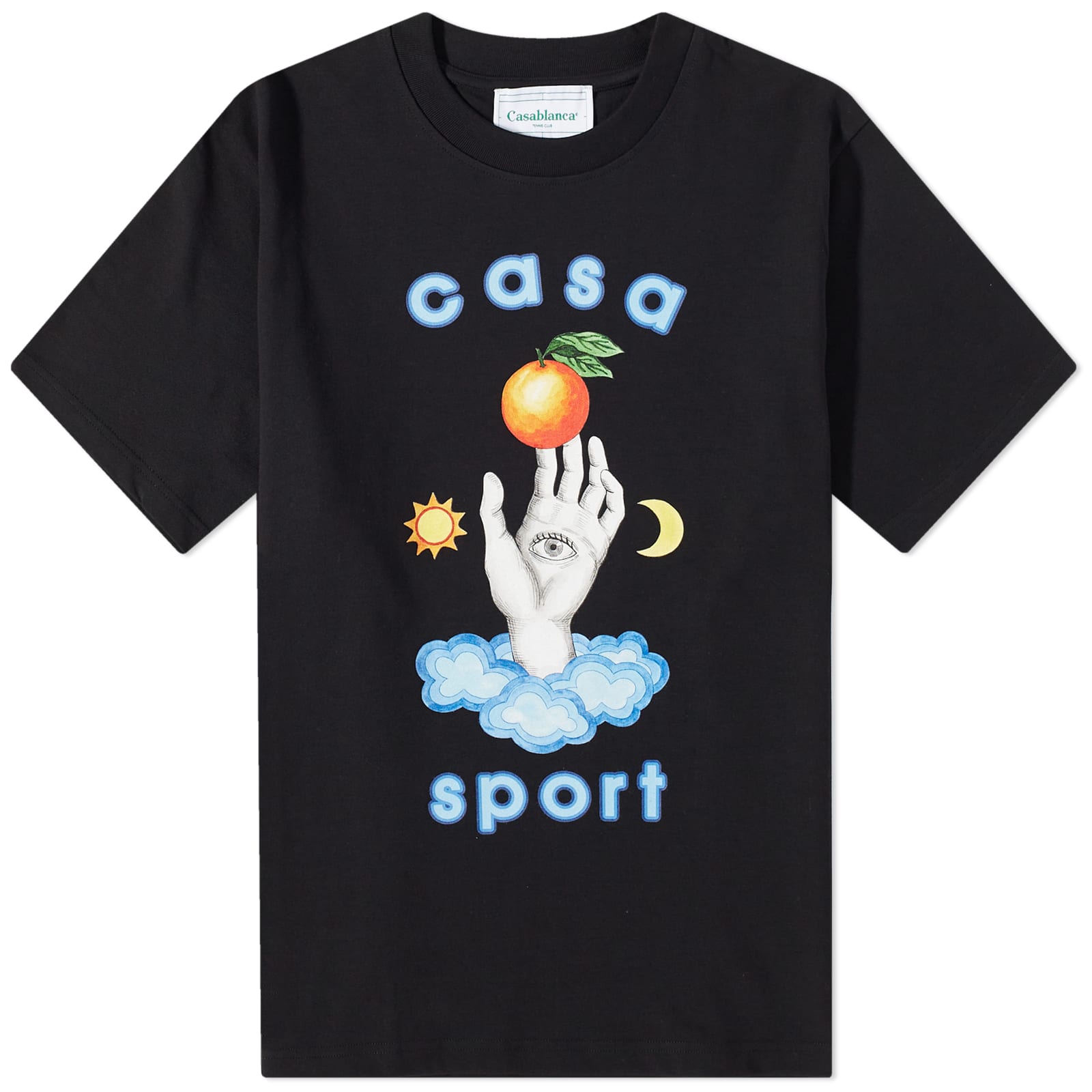 Casablanca Talisman T-Shirt Black | END. (AR)