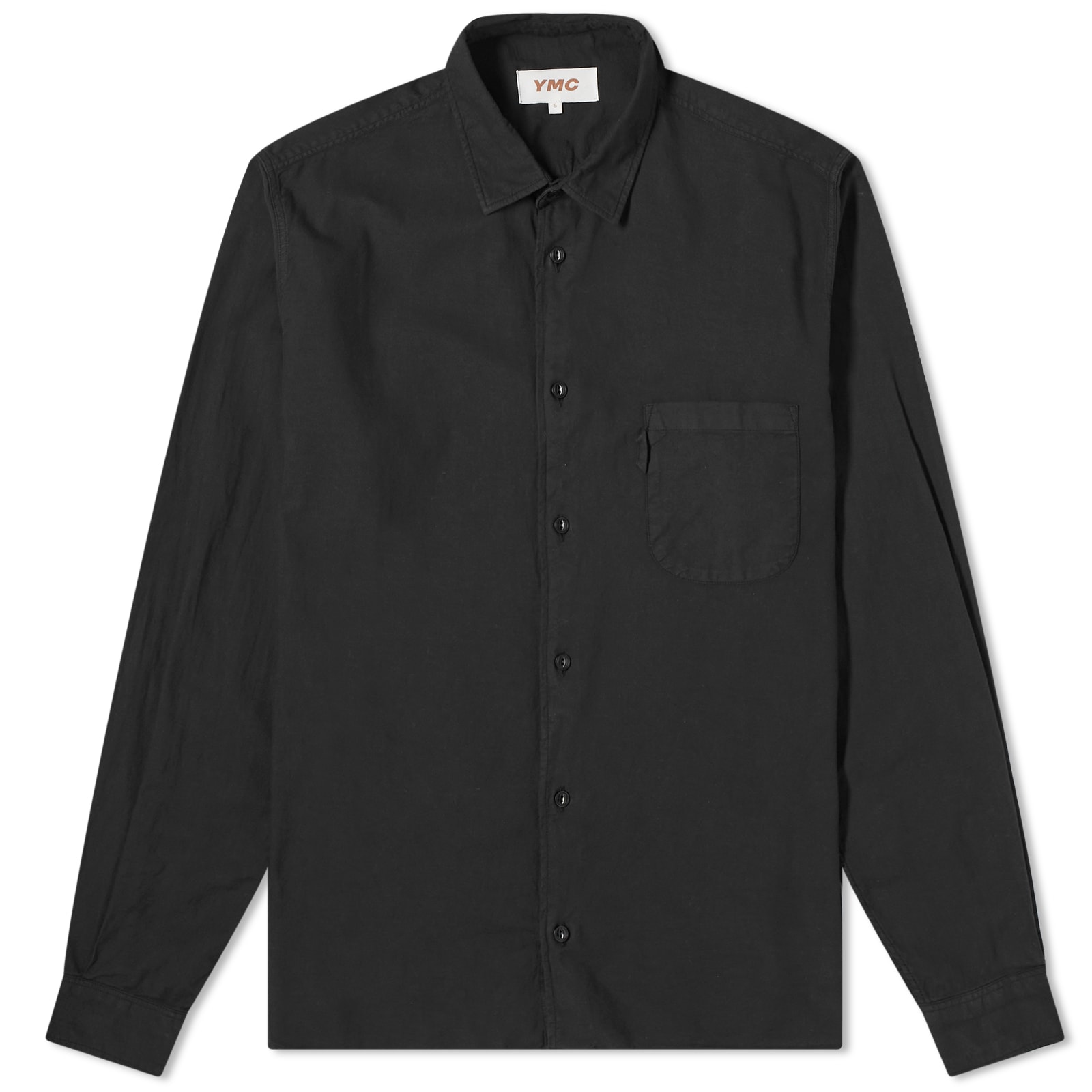 YMC Curtis Shirt Black | END. (GB)