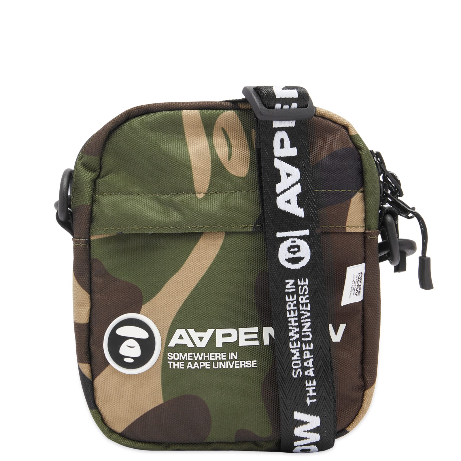 AAPE Nylon Small Messenger Bag Green | END. (GB)