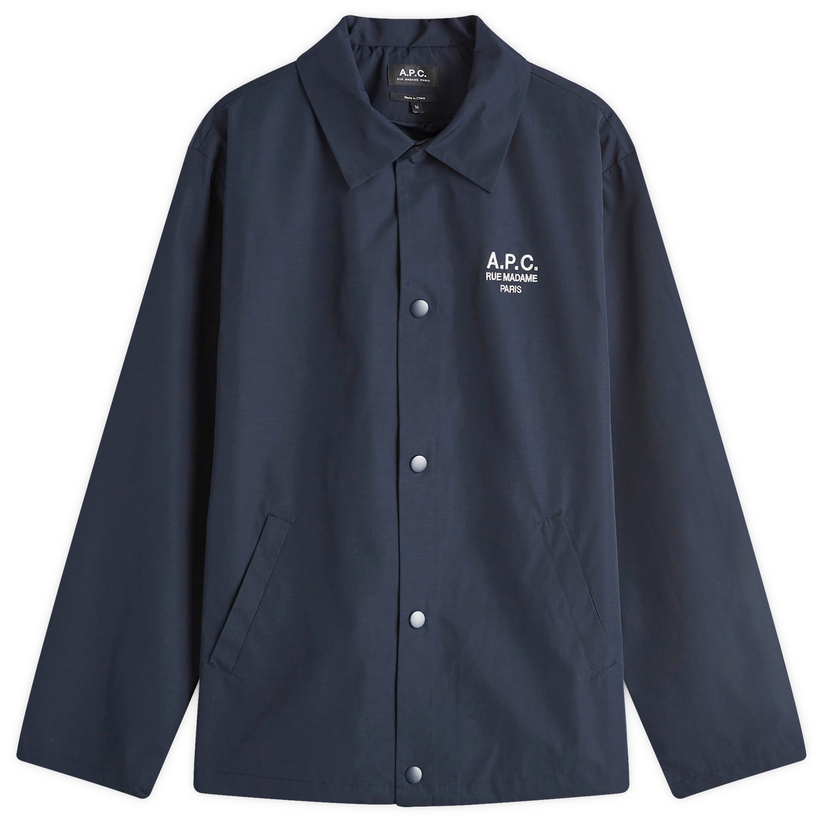 A.P.C. Regis Coaches Jacket Dark Navy | END.