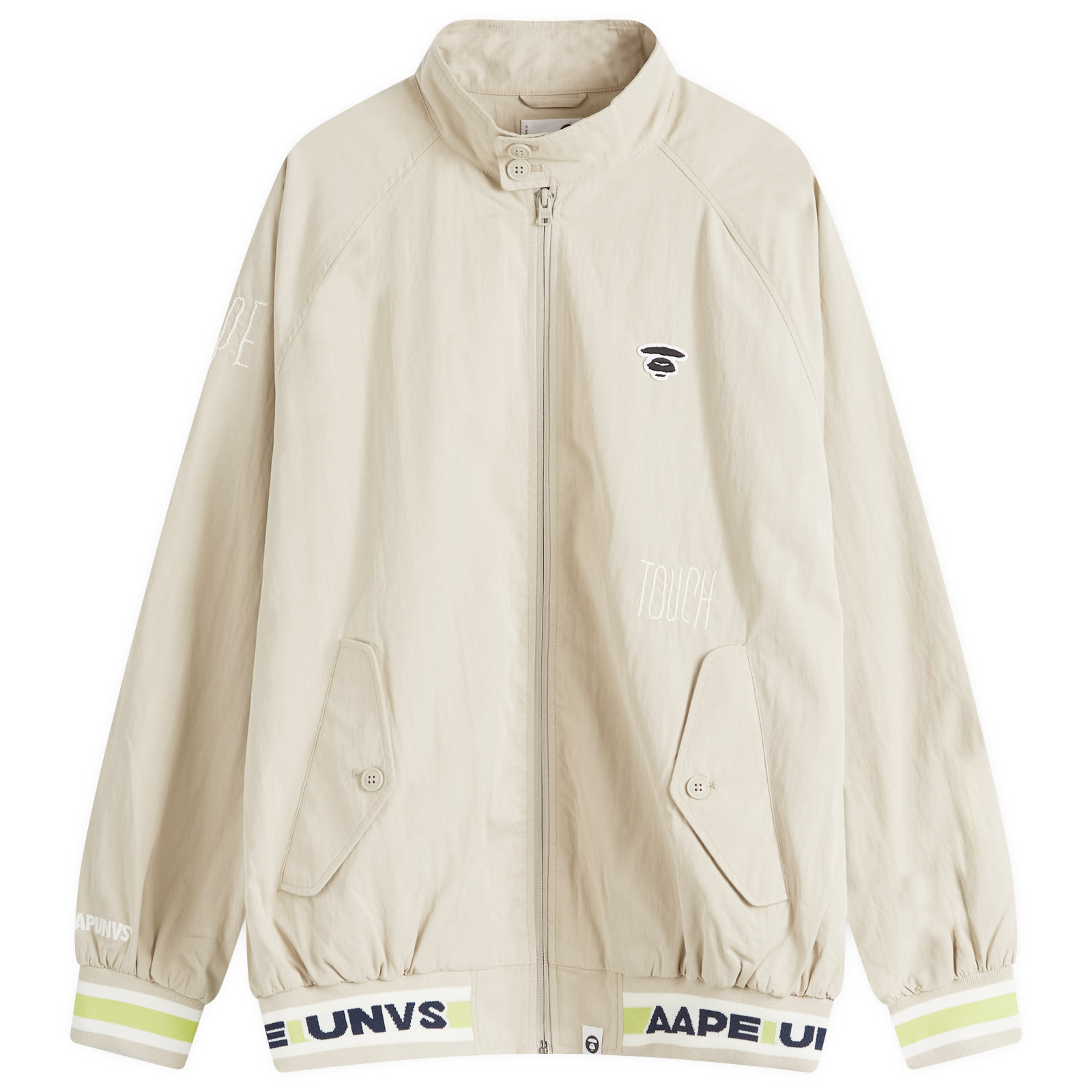 AAPE Cotton Driving Jacket Beige | END. (US)