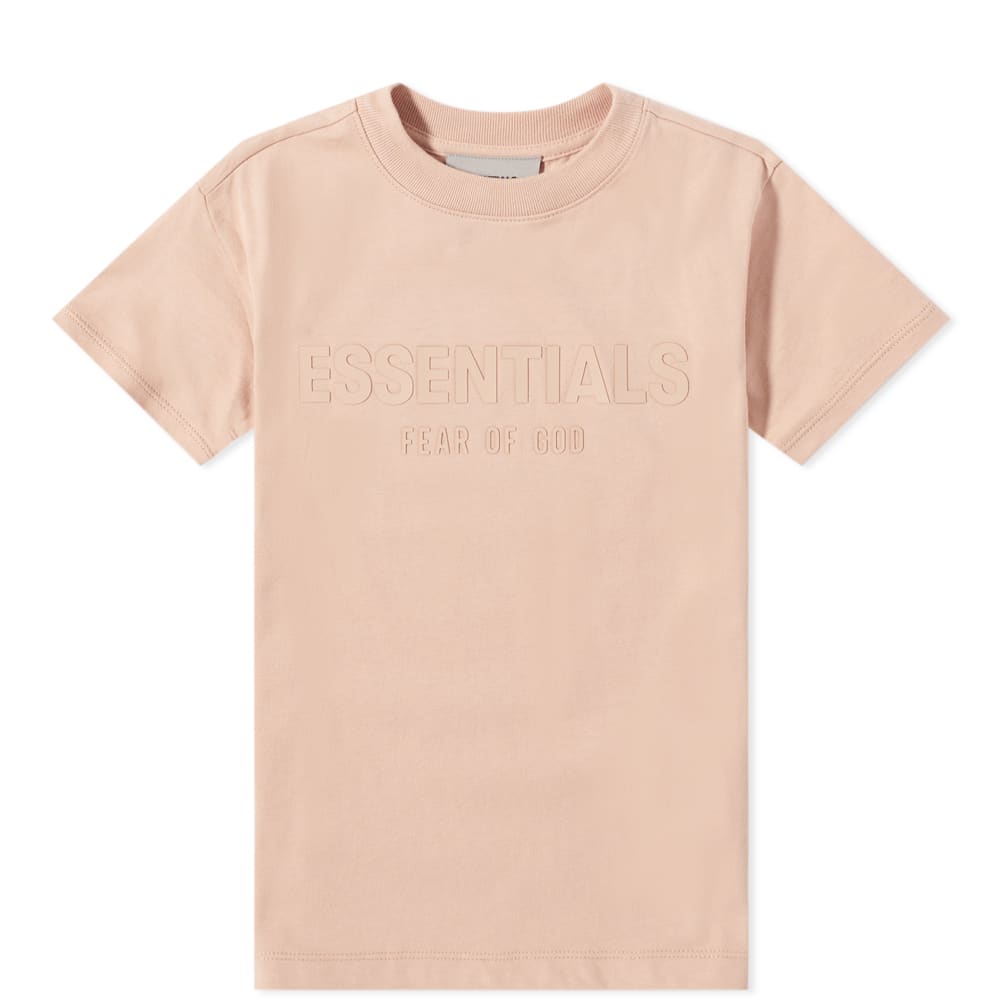 Fear of God Essentials Summer Kids Tee Matte Blush | END. (AR)