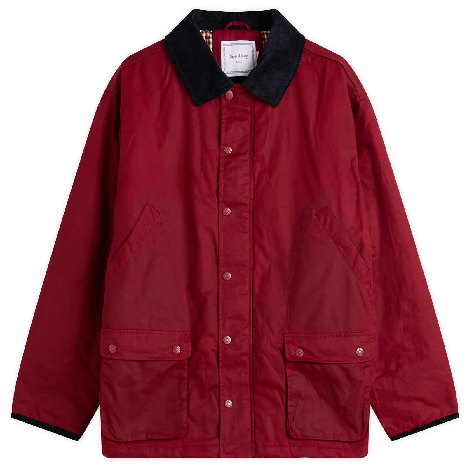 House of Sunny Wax Rain Jacket Wine | END. (ES)