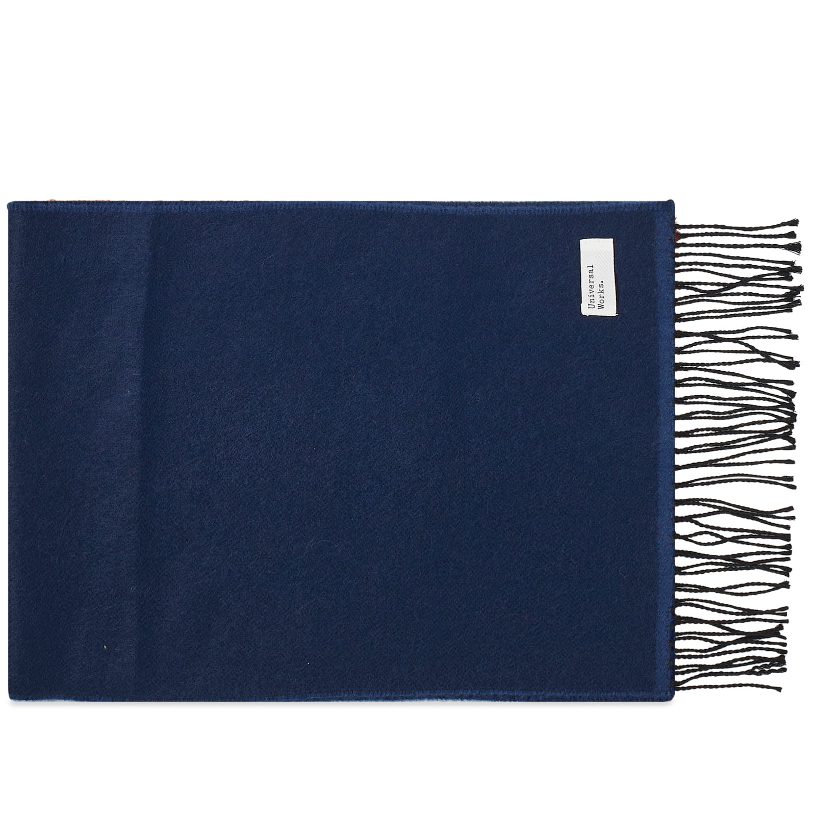 Universal Works Double Sided Scarf Navy & Blue | END. (GB)