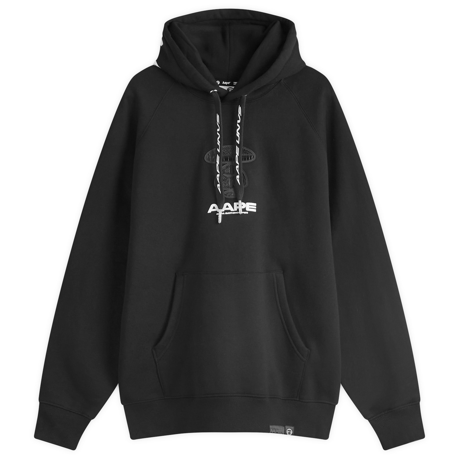 AAPE Croc Chest Badge Hoody Black | END. (GB)