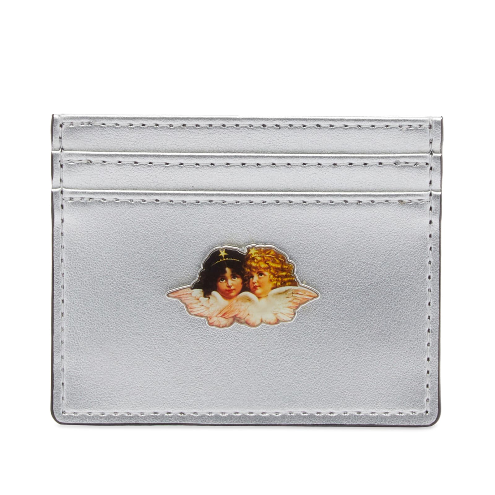 Fiorucci Angel Plaque Card Holder Silver | END. (US)