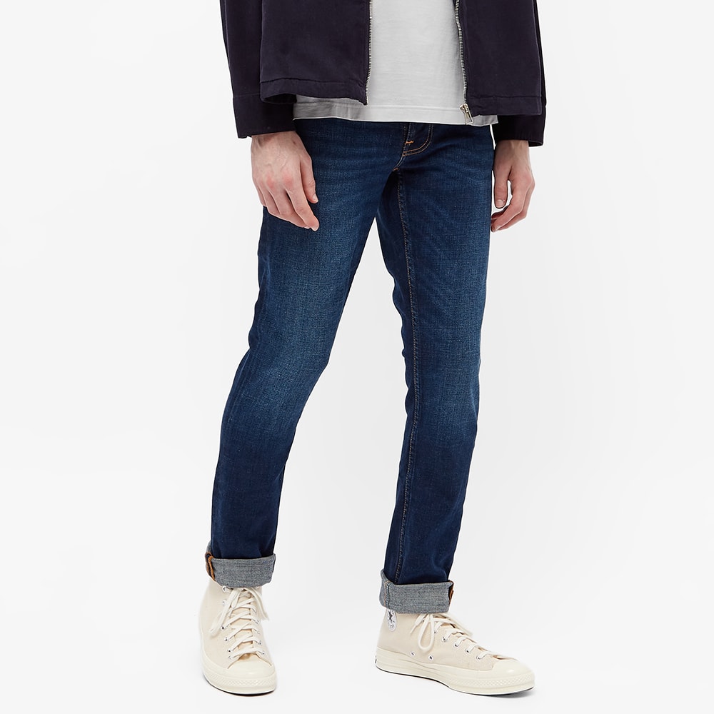 Nudie Lean Dean Jean Dark Deep Worn | END. (UK)