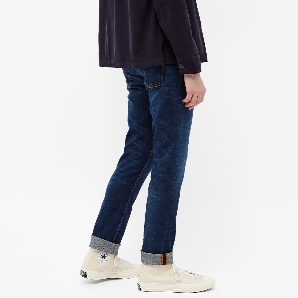 Nudie Lean Dean Jean Dark Deep Worn | END. (UK)