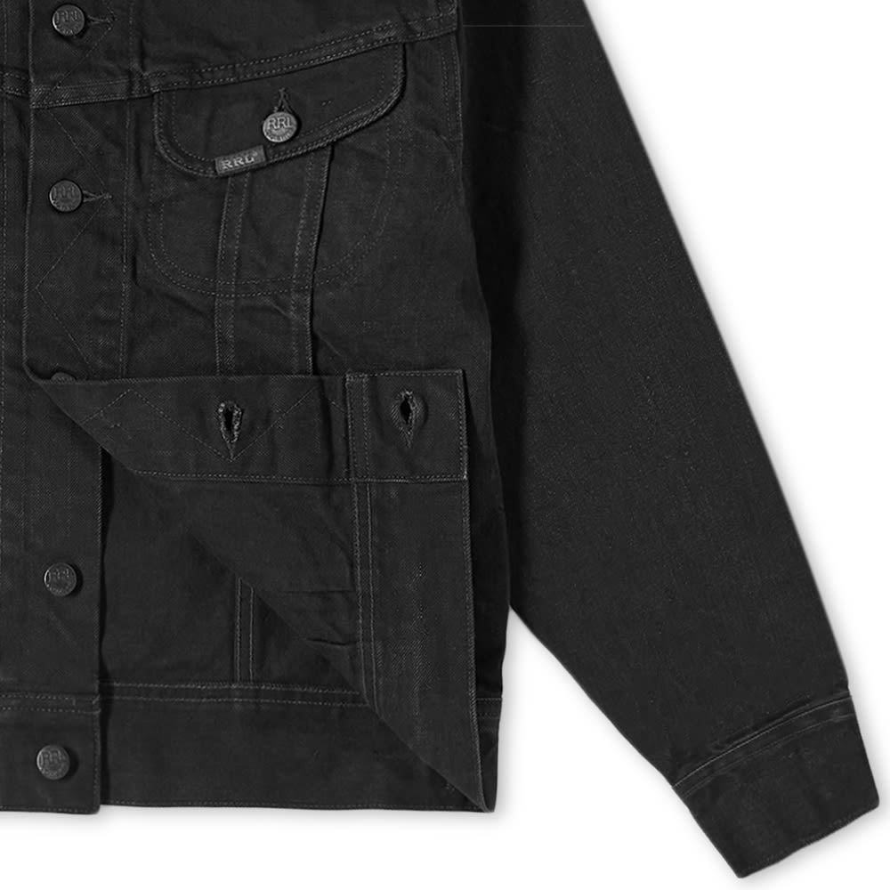 RRL Lot 271 Denim Jacket Worn In Black Wash | END. (FR)
