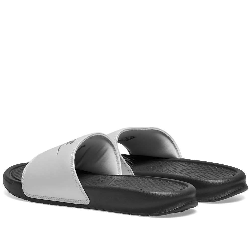 Nike Benassi Jdi W Thunder Grey And Summit White End