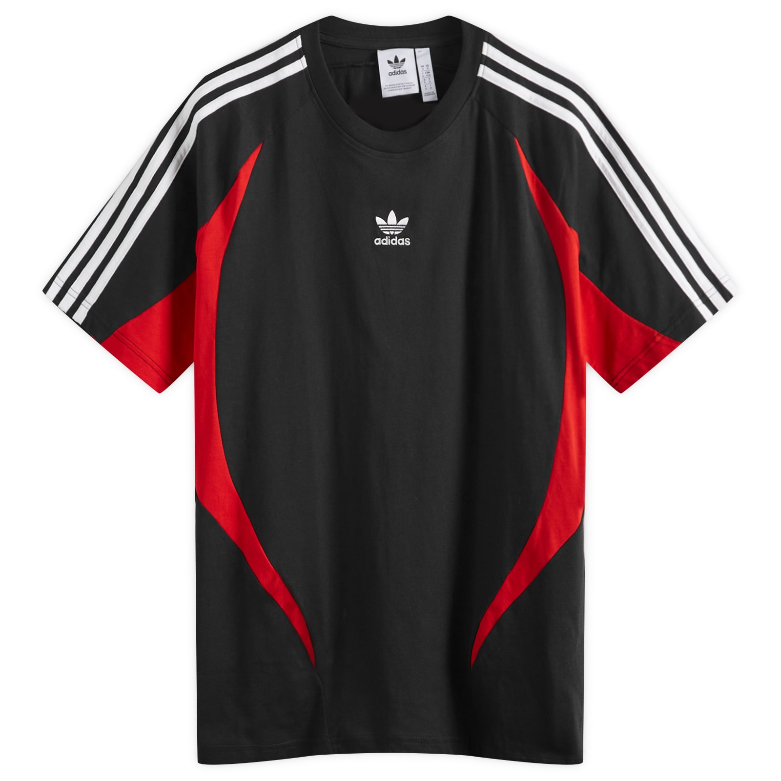 Adidas Archive T-Shirt Black & Betrack Toper Scarlet | END. (US)