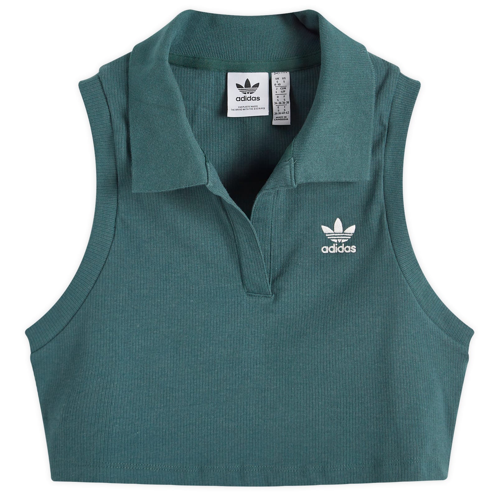 Adidas Rib Top Mineral Green | END. (US)