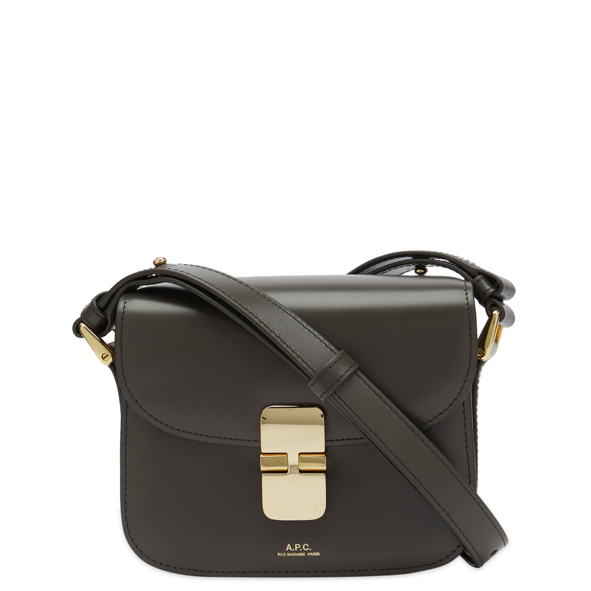A.P.C. Mini Grace Bag Anthracite | END. (US)