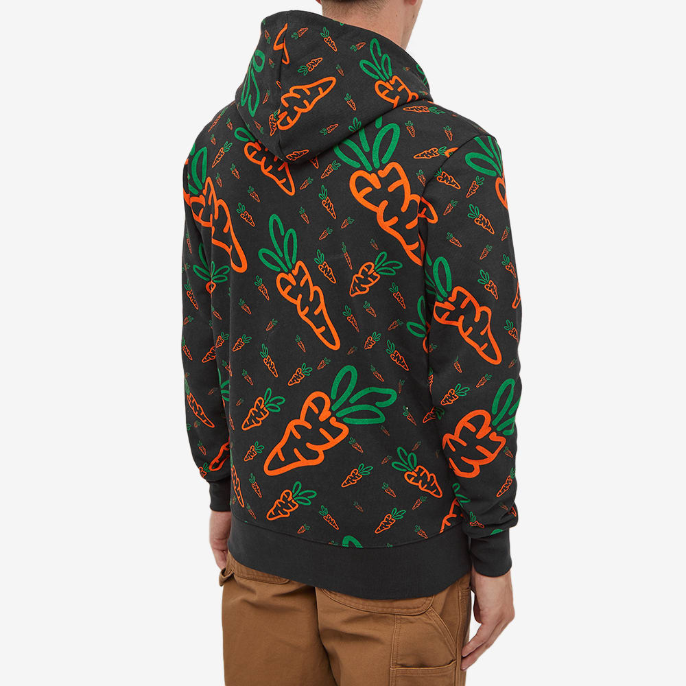 Carrots by Anwar Carrots All Over Carrots Zip Hoody Black | END. (SG)