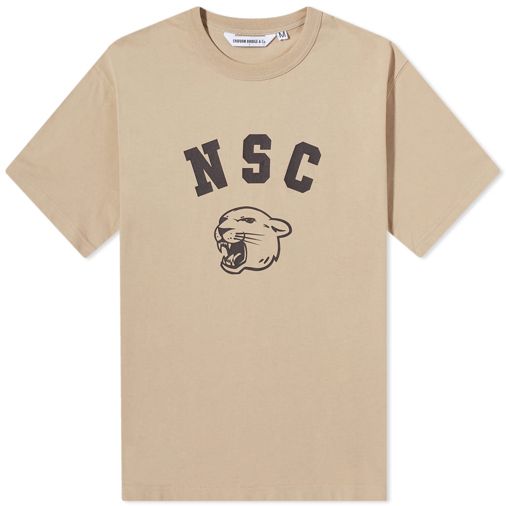 Uniform Bridge NSC Jaguars T-Shirt Beige | END. (KR)