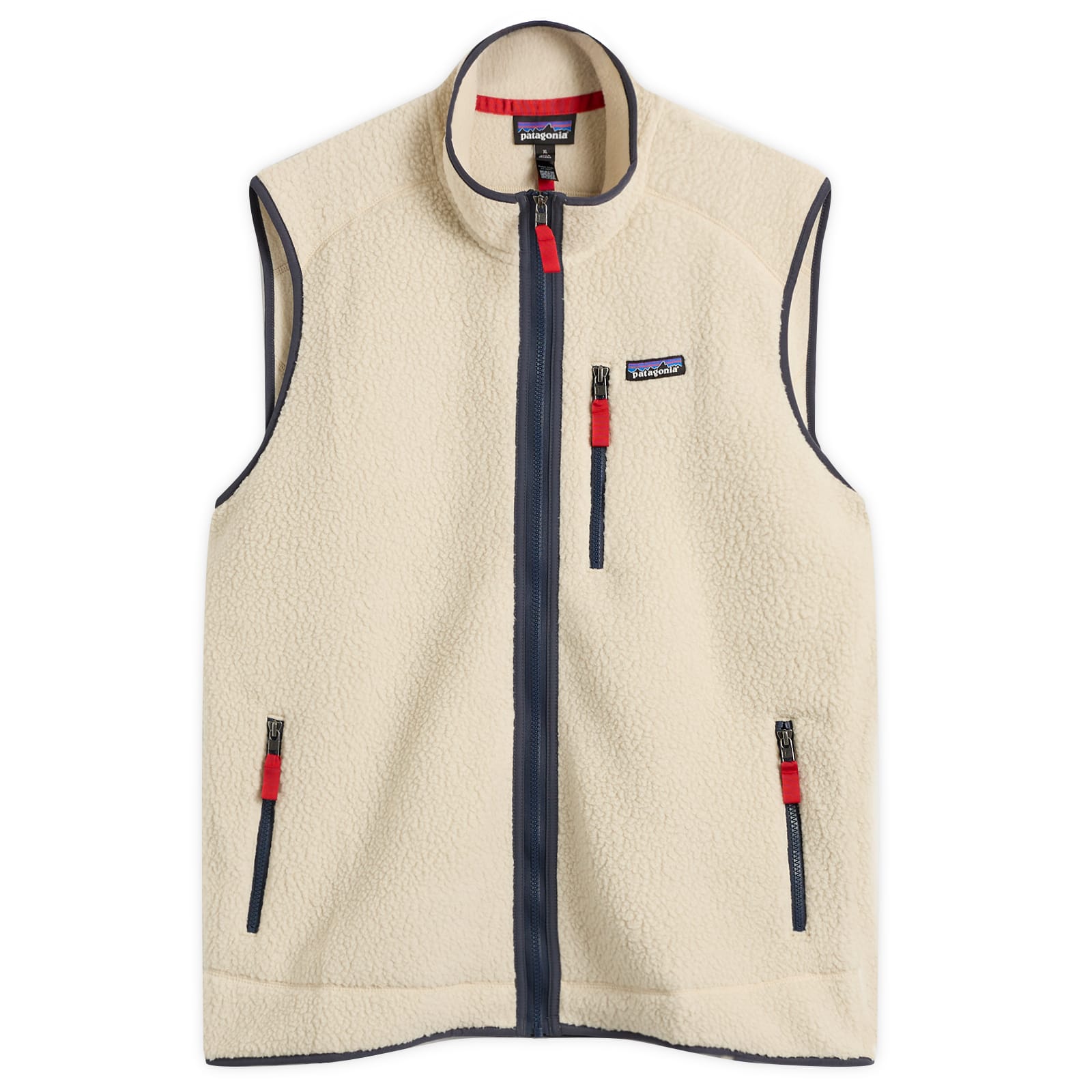 Patagonia Retro Pile Vest Pelican & Smolder Blue | END. (KR)