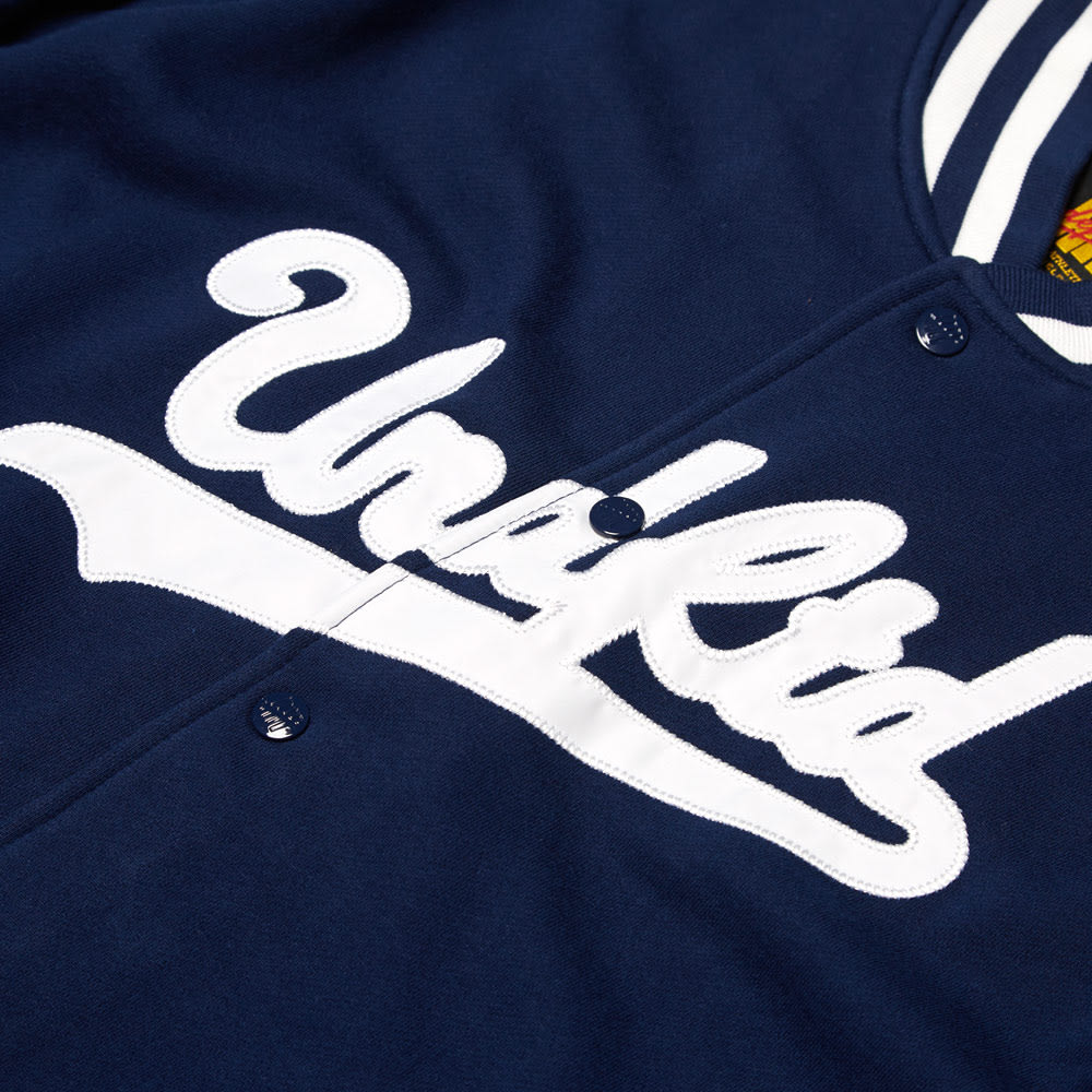 Undefeated Script Varsity Jacket Navy | END. (GB)
