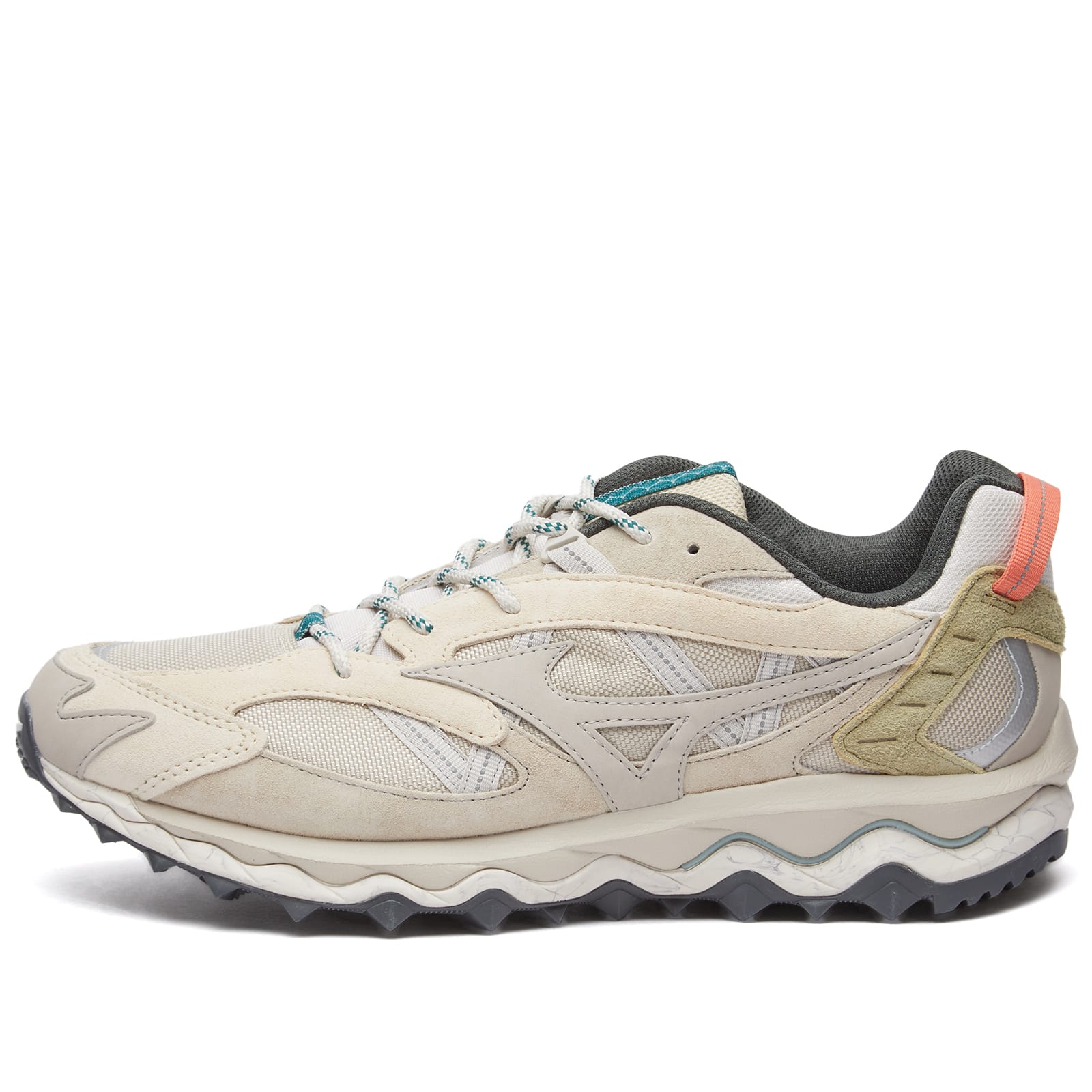 Mizuno Wave Mujin TL GTX 'Nomad' Silver Cloud, White Sand & Cedar | END ...