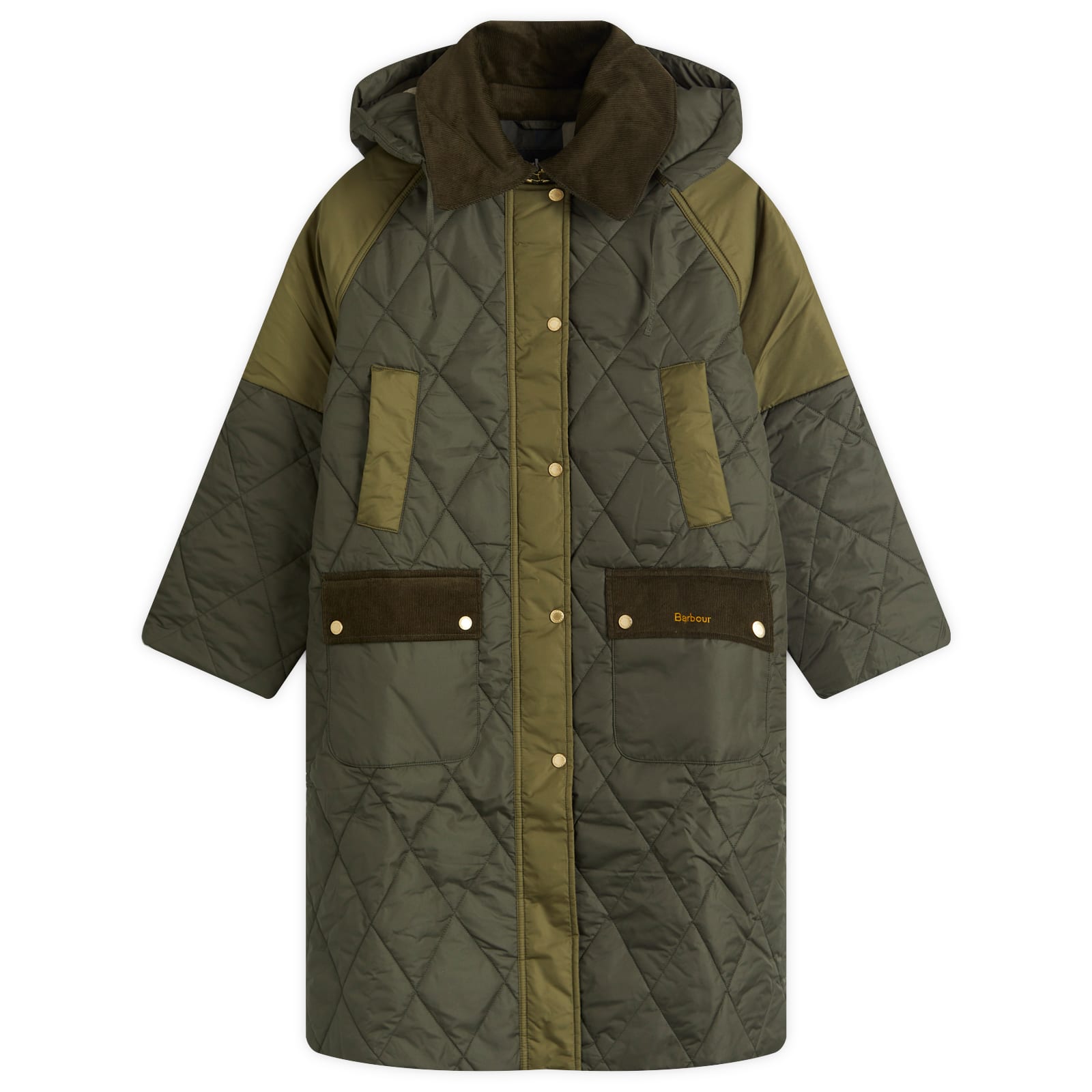 Barbour Cookston Quilted Jacket Olive & Ancient | END. (US)