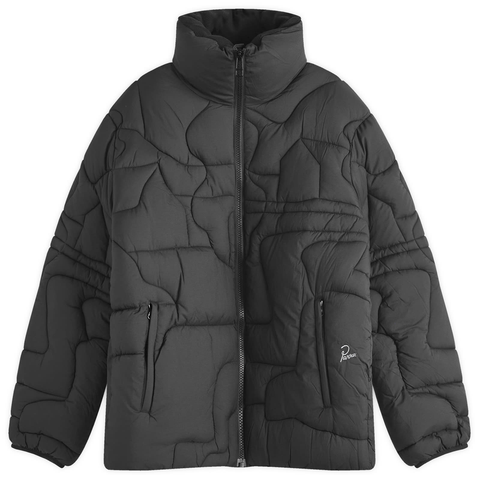 By Parra Boring Village Puffer Jacket Black | END. (US)