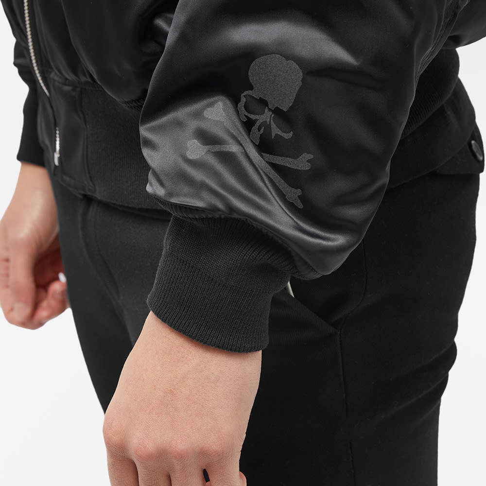 Phenomenon x Mastermind WORLD Cross Loop Zip Detail MA1 Jack Black ...