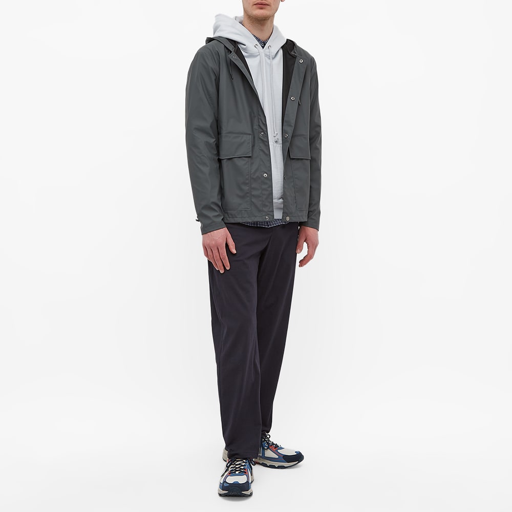 RAINS Short Hooded Coat Slate | END. (KR)