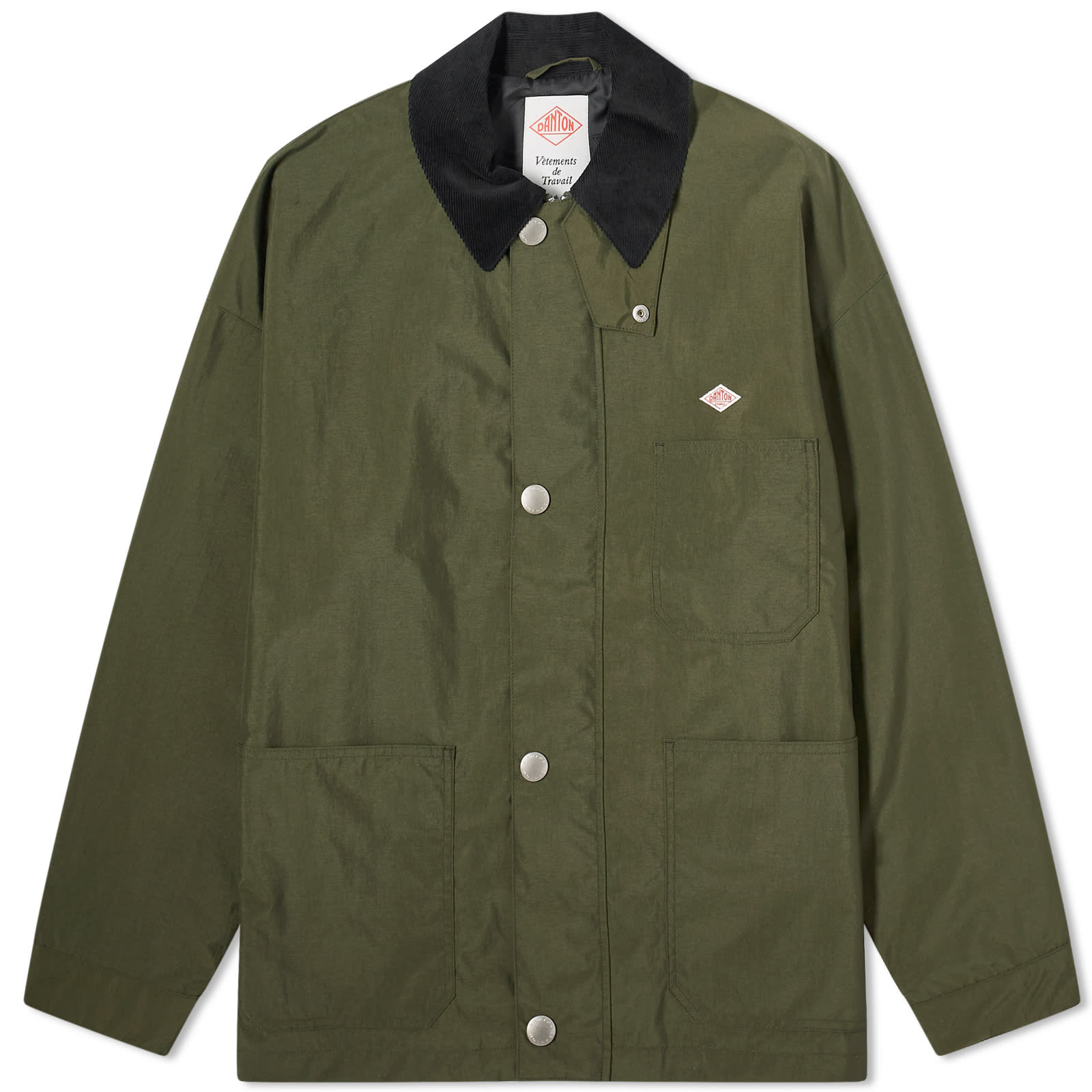Danton Nylon Coverall Jacket Dark Olive | END. (US)