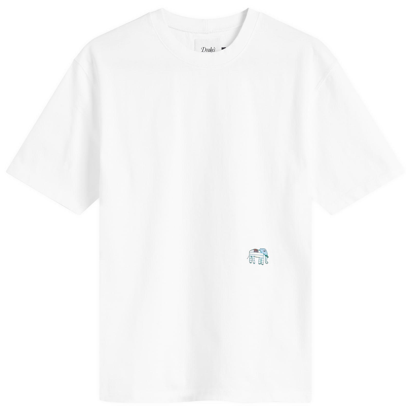 Drake's Elephant Graphic Hiking T-Shirt White | END. (KR)