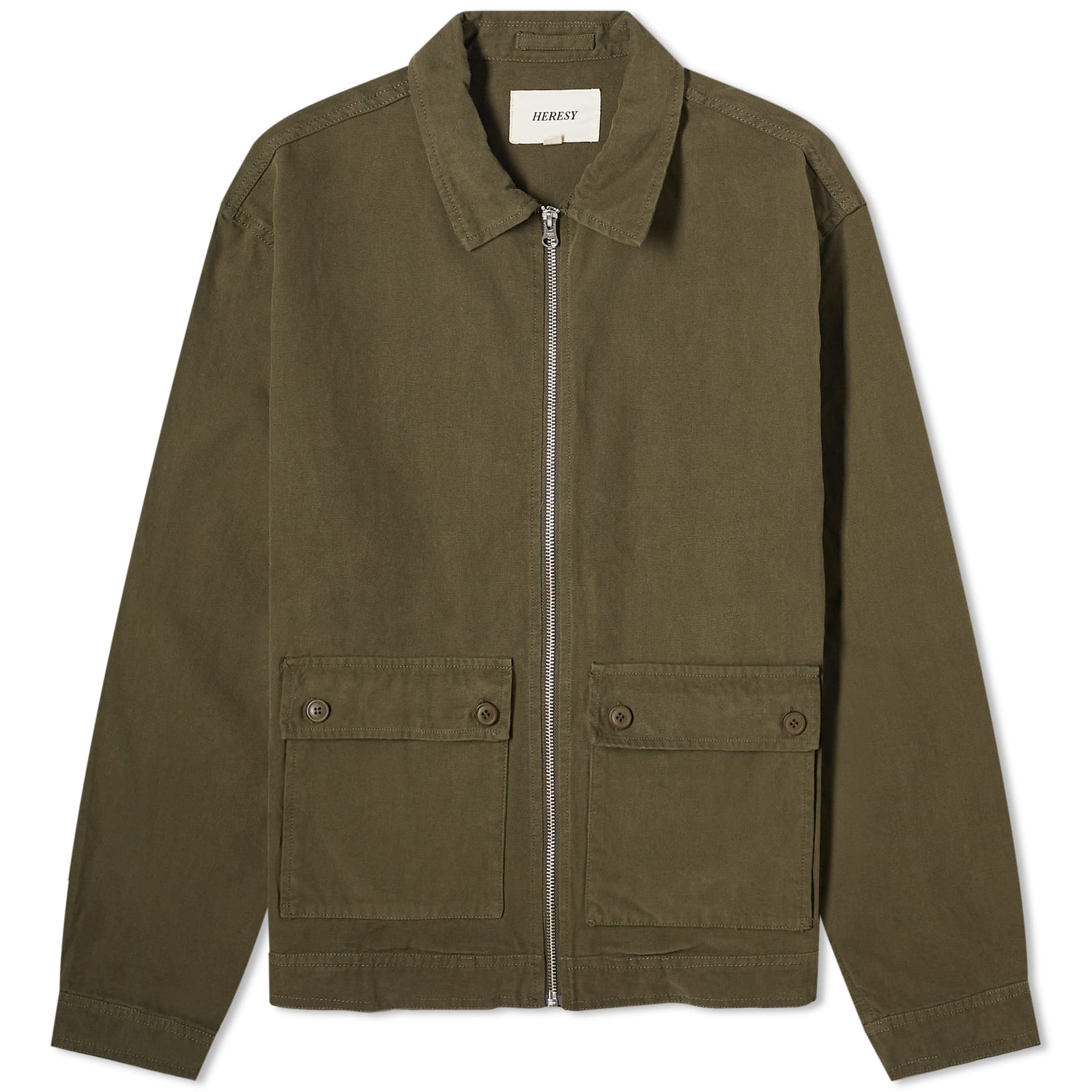 Heresy Guild Shirt Jacket Green | END.