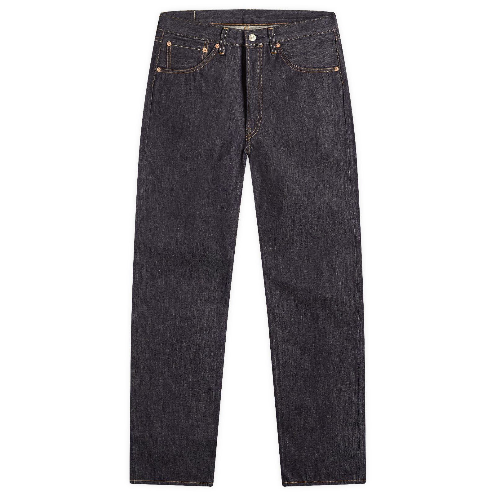 Levi's Men's 1955 501 Jeans Organic Rigid Indigo - Curated Menswear