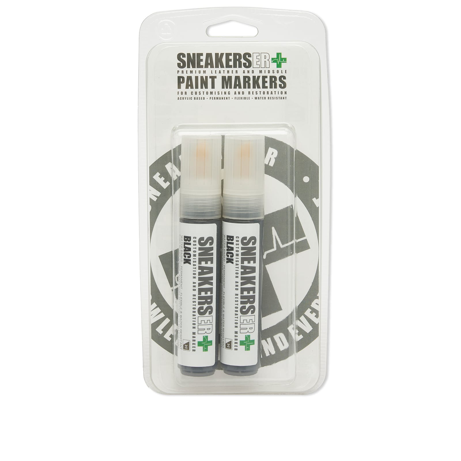 Sneakers ER Premium Sneaker Midsole Marker Paint Pen 2-Pack Black | END ...