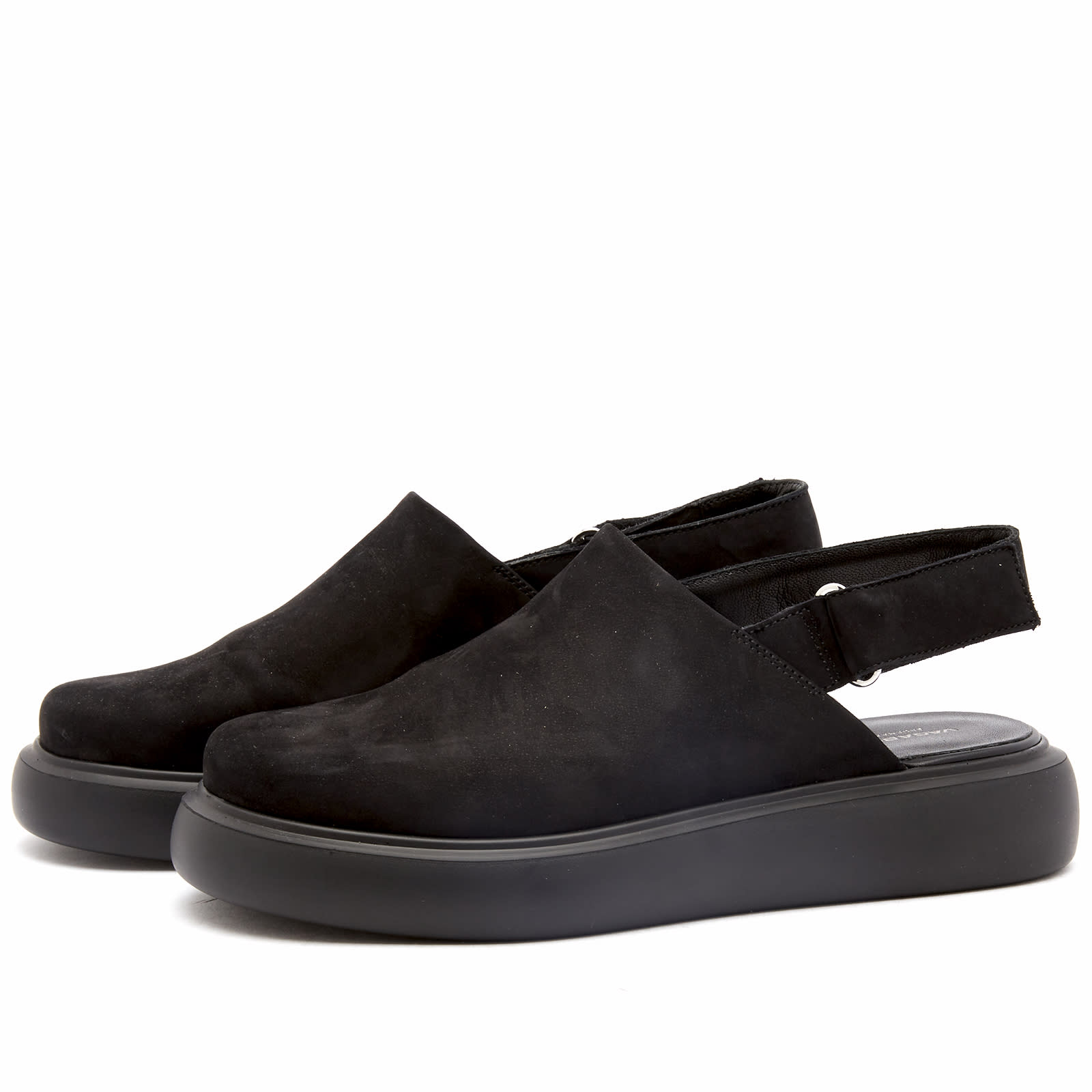 Vagabond Blenda Strap Back Mule Black | END. (TW)