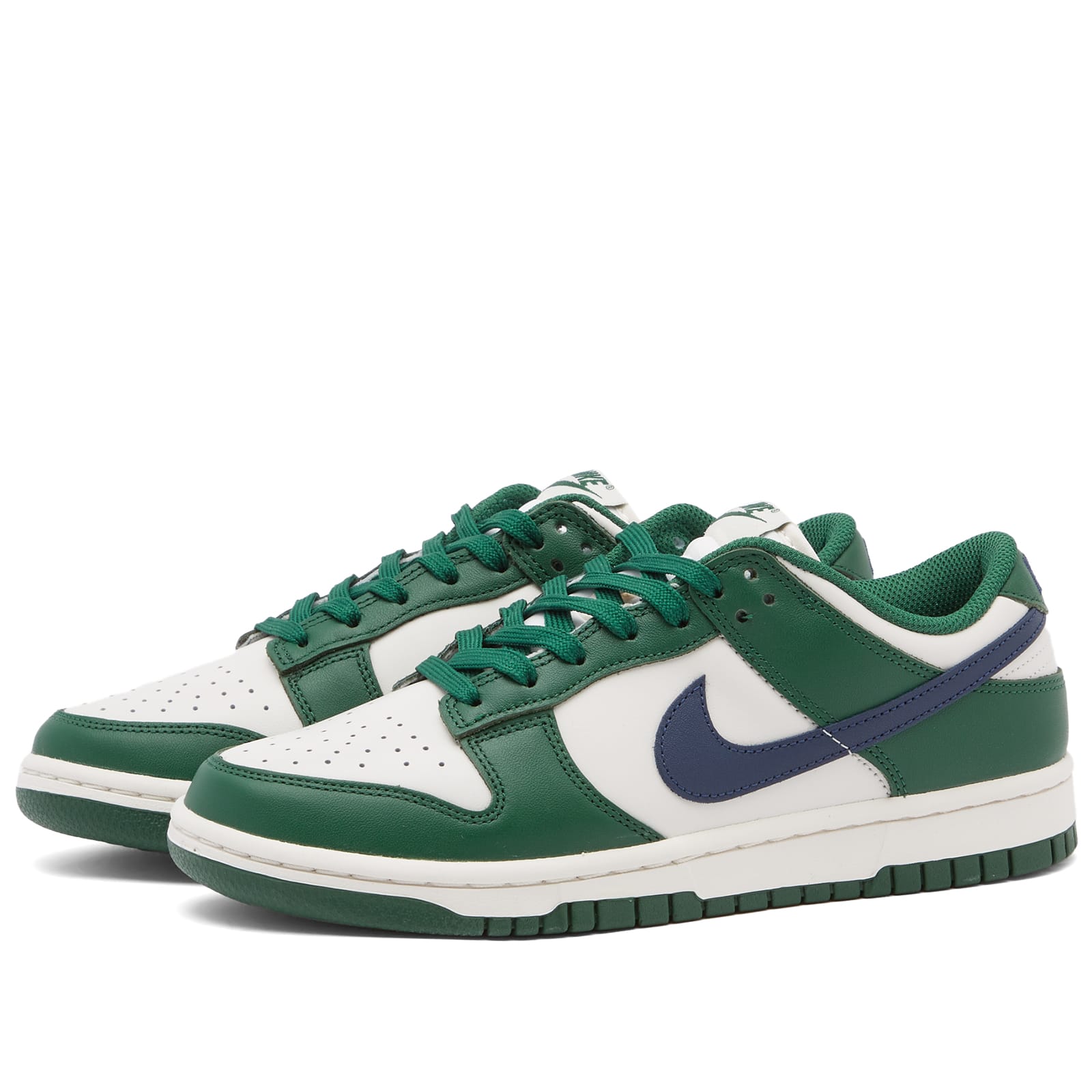 Nike W DUNK LOW Gorge Green,, Midnight Navy & Phantom | END.