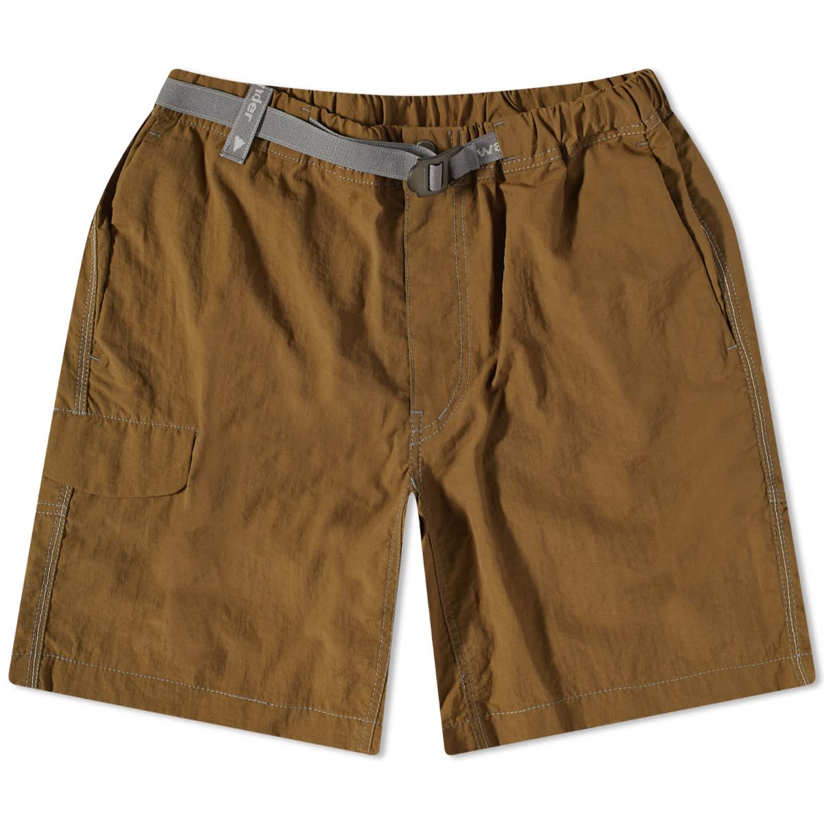 And Wander Taffeta Hiker Shorts Khaki | END. (JP)