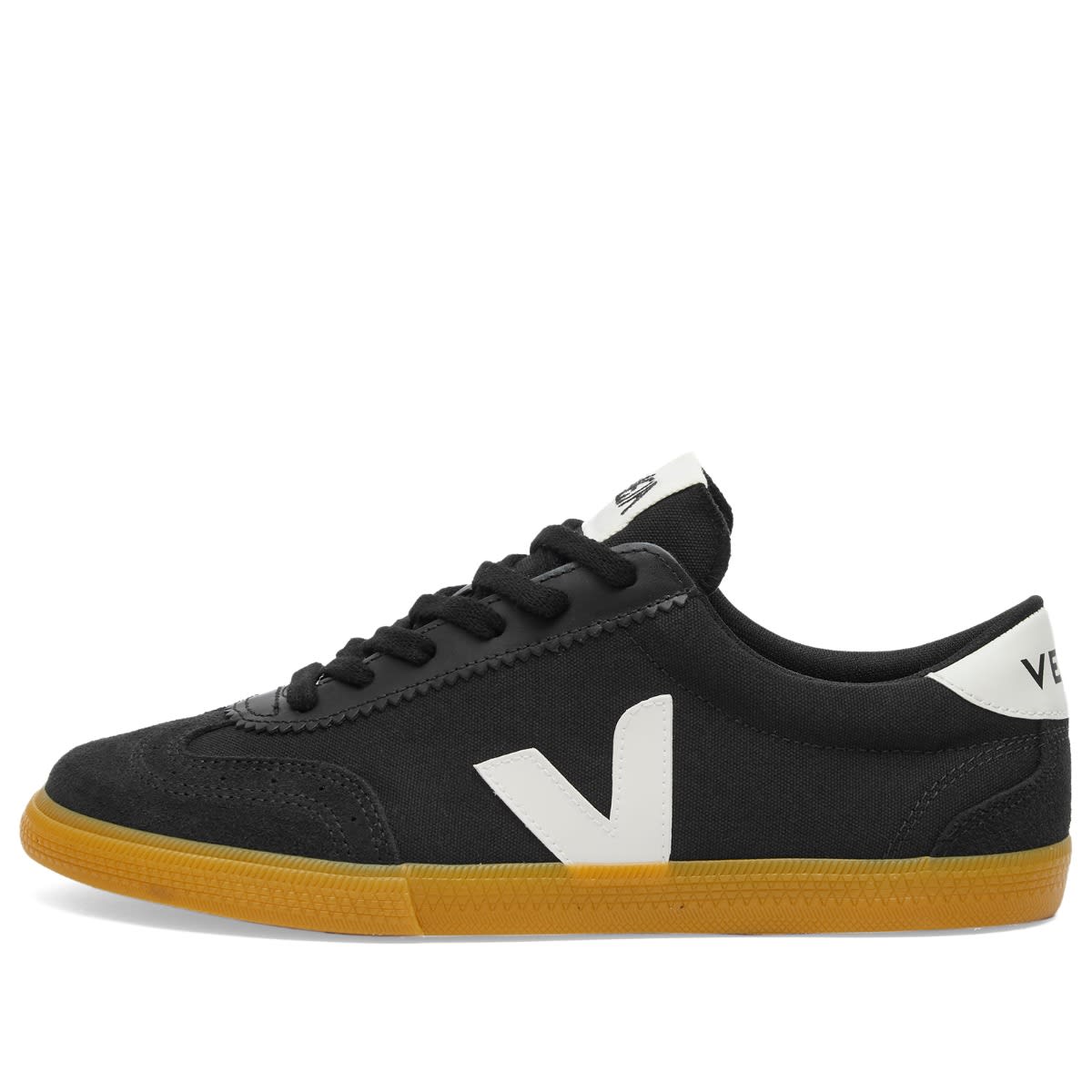 Veja Volley Canvas Sneaker Black White Natural | END. (US)