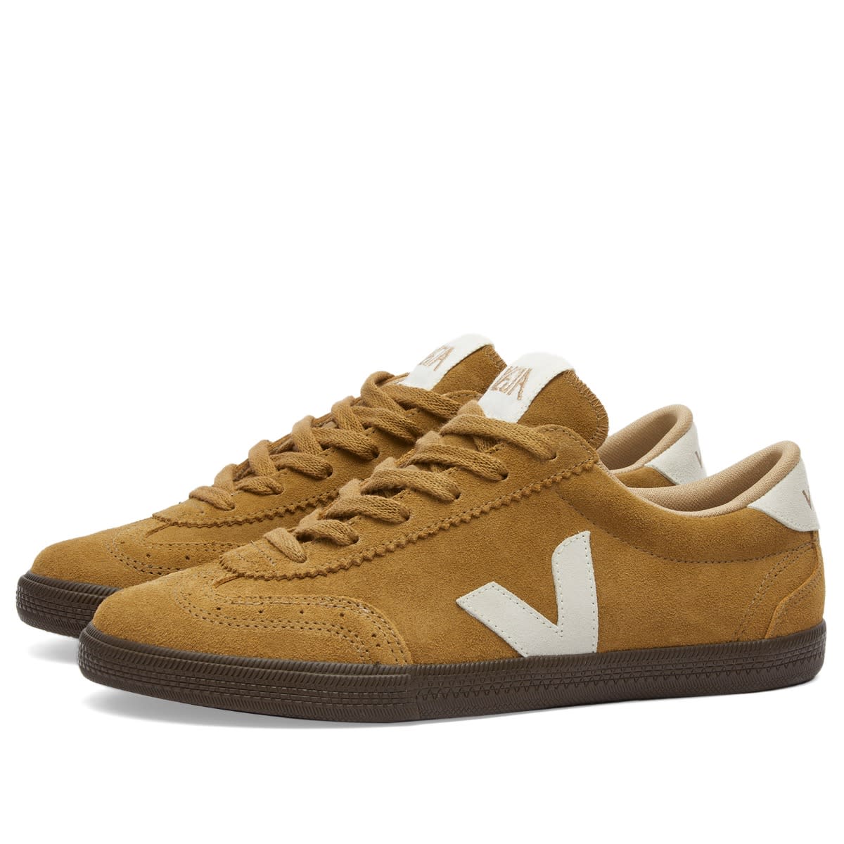 Veja Volley Suede Sneaker Tent Natural Eagle | END.